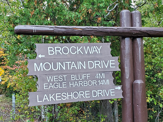 Wooden signposts mark the intersection of adventure and decision&mdash;each direction promising its own unique flavor of Upper Peninsula magic.