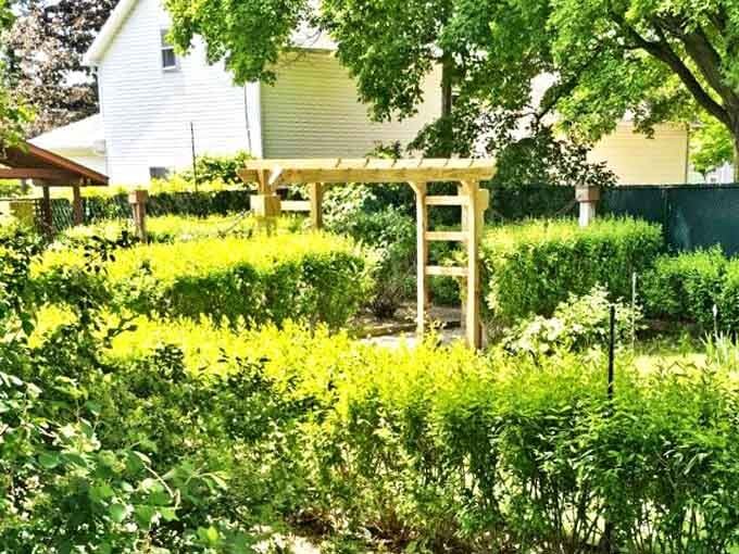 Garden architecture that frames nature's beauty &ndash; an invitation to stroll beneath and discover what lies beyond.