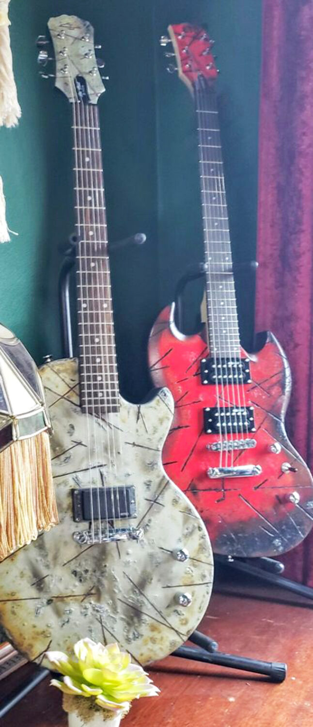 These aren't your average guitars&mdash;each instrument looks like it could summon entities if played under a full moon.