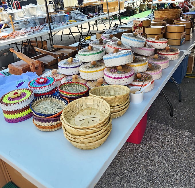 Basket case in the best way! Handwoven treasures in every color showcase artisanal craftsmanship that plastic containers can't match.