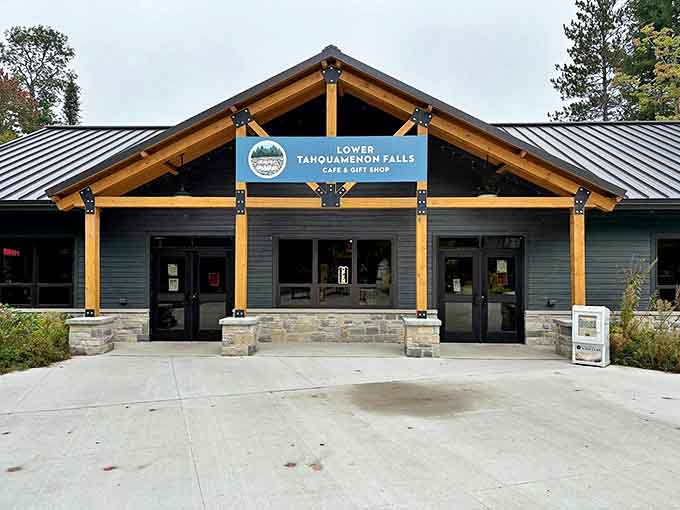 The perfect intermission spot where hungry adventurers refuel with local fare before Act Two of their waterfall expedition.