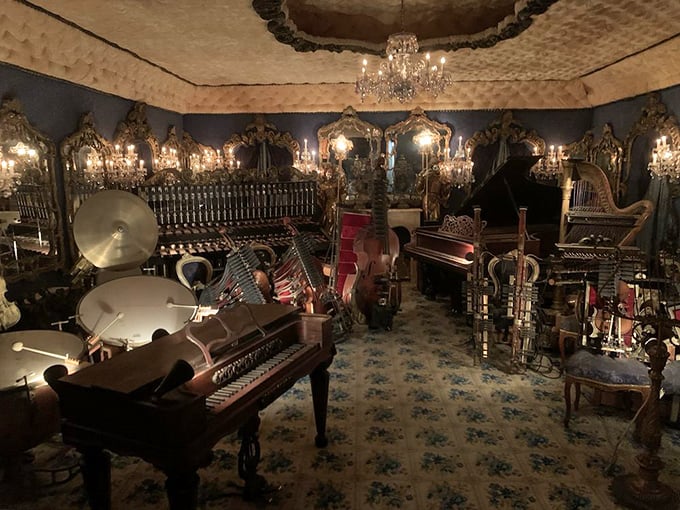 The world's largest carousel spins in perpetual motion, a kaleidoscope of light, color, and fantastical creatures.