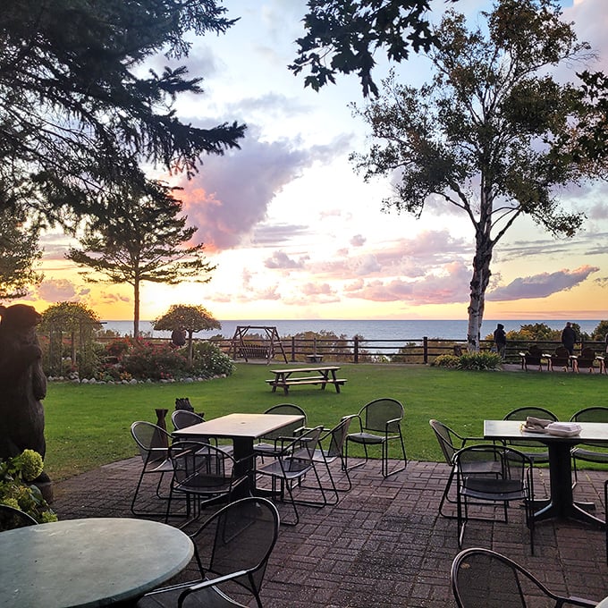 The iconic Legs Inn sign proudly proclaims its status as Michigan's second most iconic restaurant &ndash; humility has never been on the menu. 