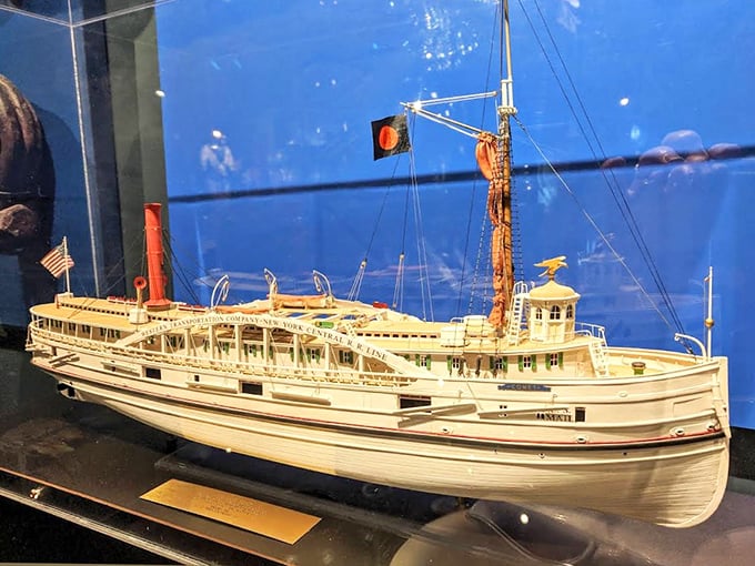 This exquisite model of the SS Comet passenger steamship reminds us that Great Lakes vessels weren't just workhorses&mdash;they were floating palaces carrying vacationers in style.