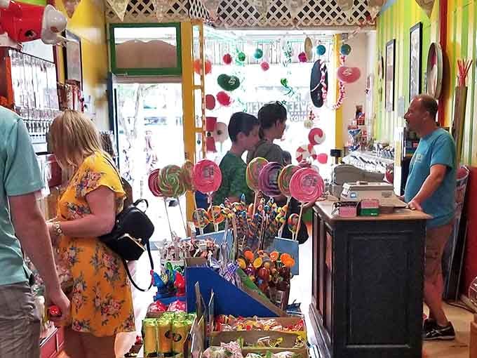 The magic moment when customers realize they've found their people &ndash; fellow sugar enthusiasts who understand that candy is serious business.