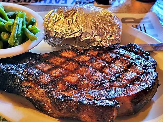 A steak cooked so perfectly it makes you want to write poetry &ndash; or at least take a moment of reverent silence.