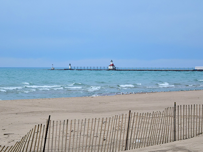 Beach lovers enjoy Michigan's answer to the Caribbean &ndash; with lighthouse views that no tropical destination can match.