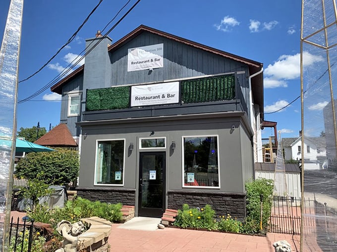 The entrance promises culinary adventures within &ndash; like the wardrobe to Narnia, except instead of a witch with Turkish Delight, you get exceptional European cuisine.