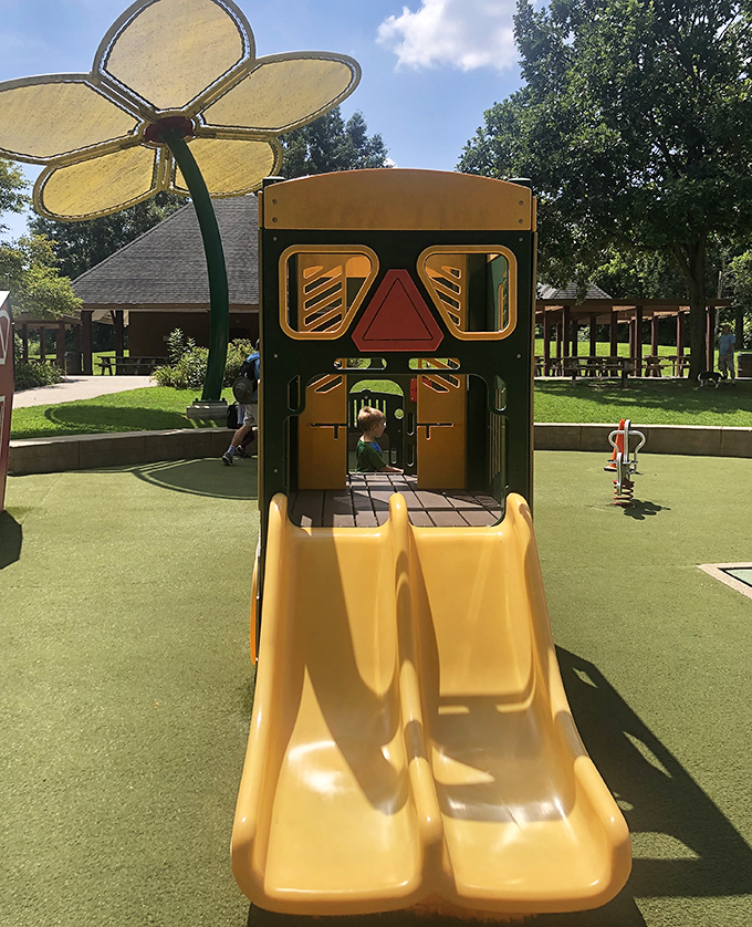 This mini slide might look simple, but to a toddler, it's their personal Mount Everest &ndash; complete with a more forgiving landing.