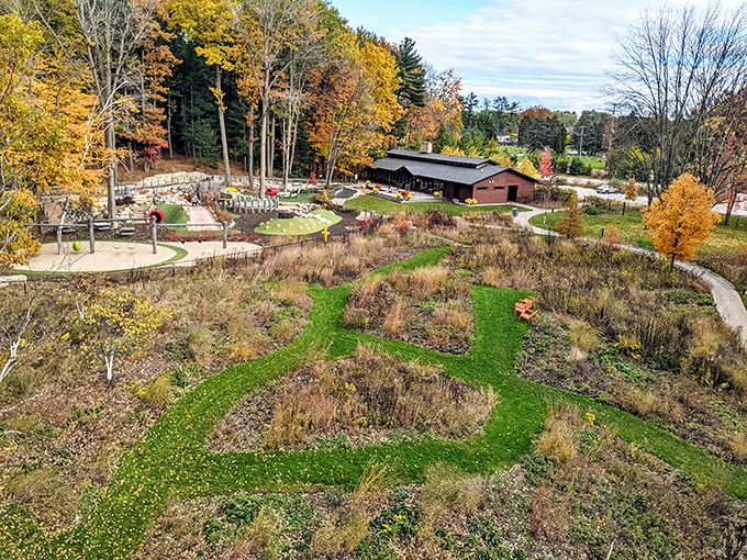 Nature's playground: This thoughtfully designed landscape combines wild and cultivated elements, creating spaces for both adventure and reflection.