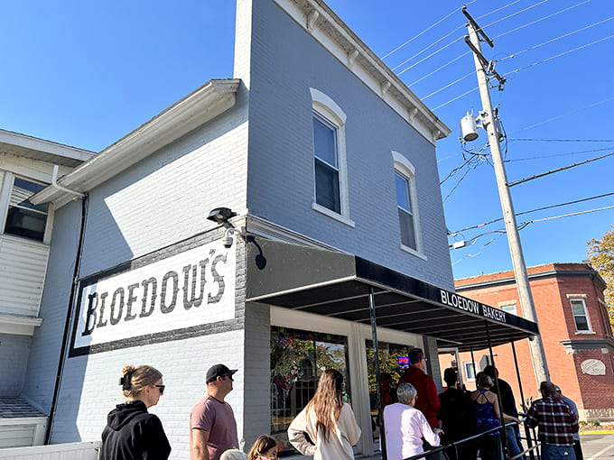 The queue of customers isn't just a line &ndash; it's a community forming around shared anticipation of that first heavenly bite.