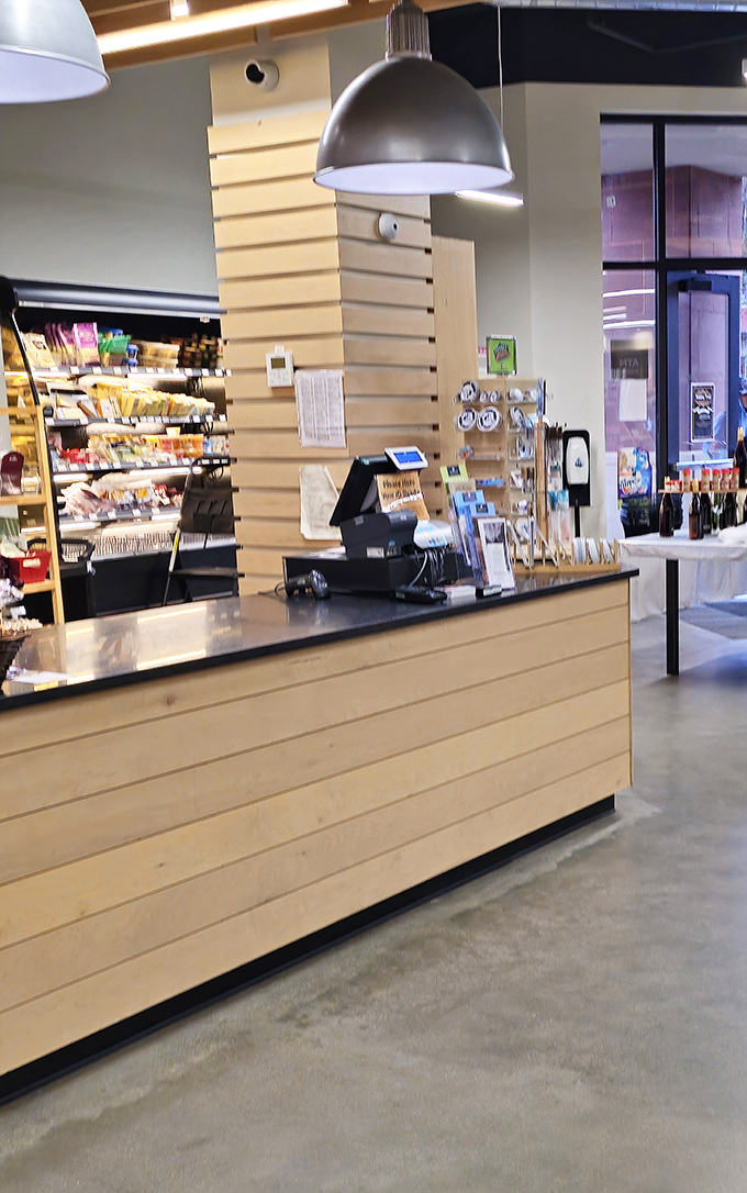 The market offers grab-and-go provisions for hungry adventurers &ndash; because conquering mountains works up an appetite that won't wait for dinner reservations.