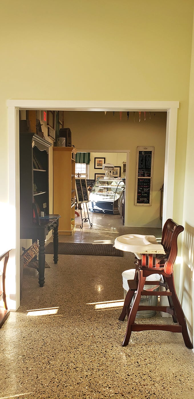 The welcoming lobby space sets the tone perfectly: come in, stay awhile, and prepare to leave happier than you arrived, probably carrying a box of extras.