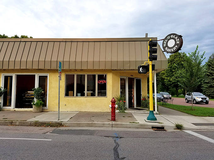 From this unassuming corner spot, Mel-O-Glaze has been changing lives one glazed donut at a time – a sweet Minneapolis landmark.