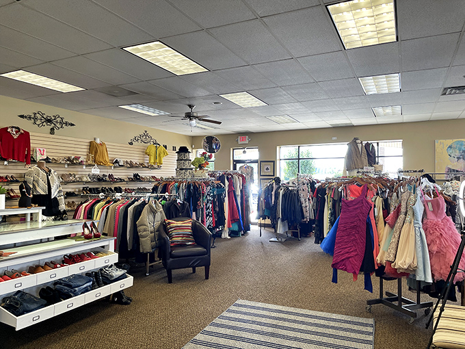 Formal wear and everyday finds coexist peacefully, proving Trouv&eacute; has something for every occasion from grocery runs to gala events.