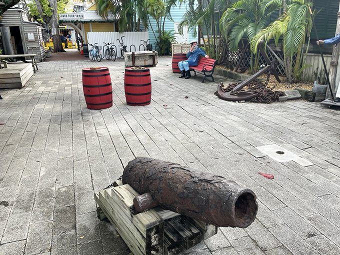 That shipwreck outside isn't waiting for high tide &ndash; just serving as the world's most authentic museum billboard.