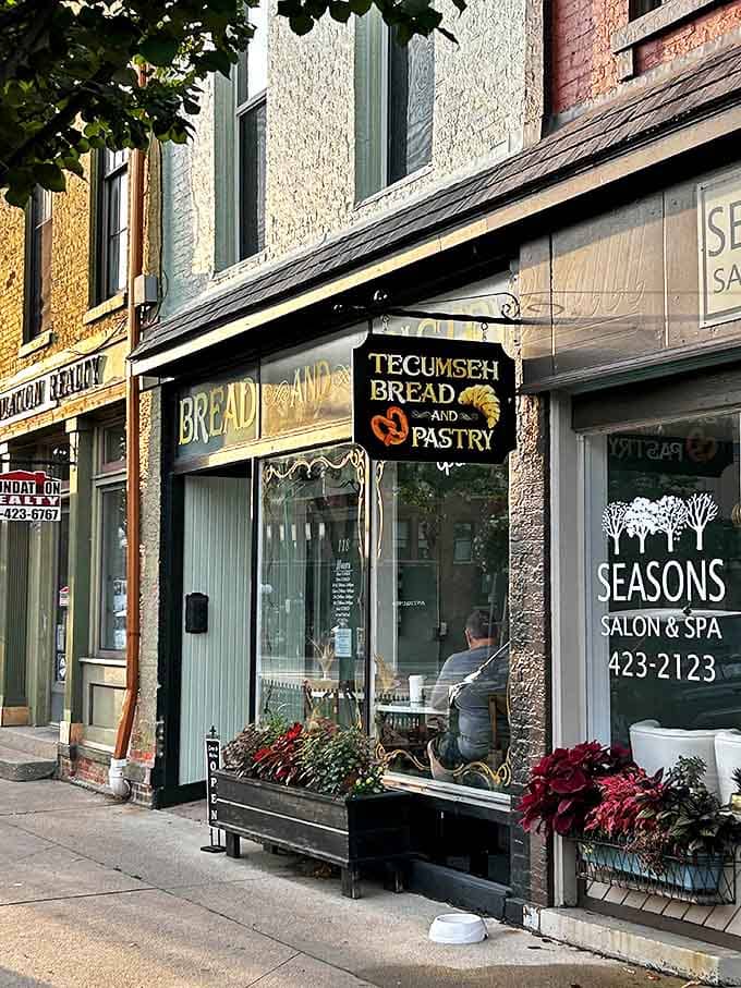 The bakery's exterior blends seamlessly into Tecumseh's historic downtown, a modern culinary treasure in a traditional small-town setting. Worth the pilgrimage, guaranteed.