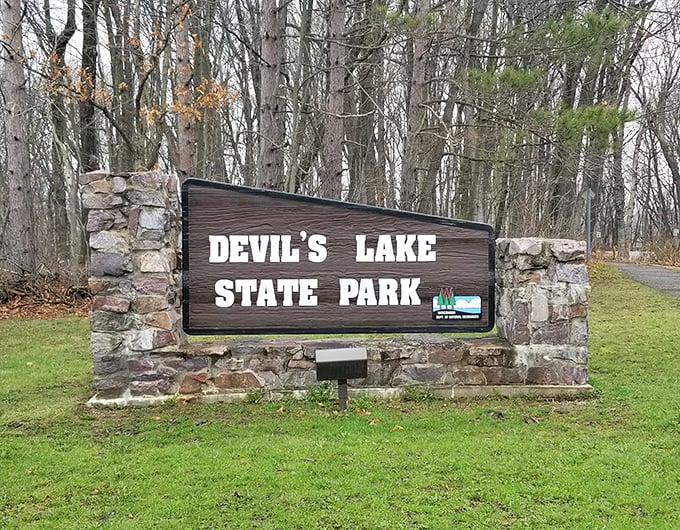 The welcoming gateway to Wisconsin's natural crown jewel, where over 2 million visitors annually discover what "breathtaking" truly means.