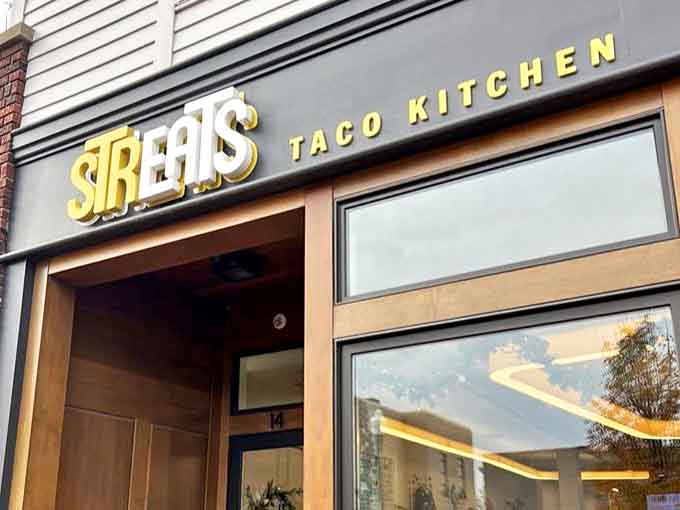 The bold Streats signage promises adventure for your taste buds &ndash; like a beacon of hope in a world of boring lunch options.