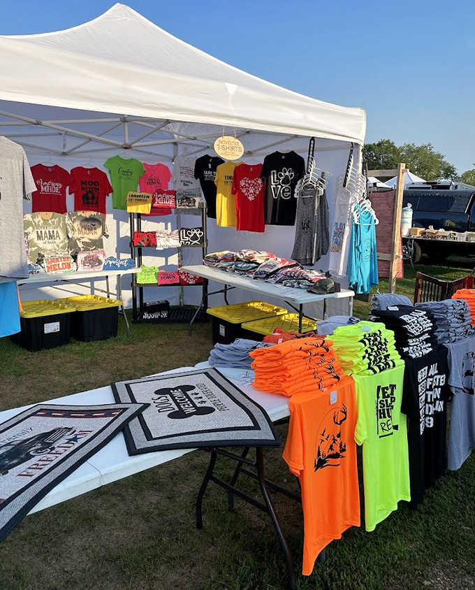 Wearable souvenirs and statements: Graphic tees in every color offer shoppers the chance to wear their personalities on their sleeves, literally.