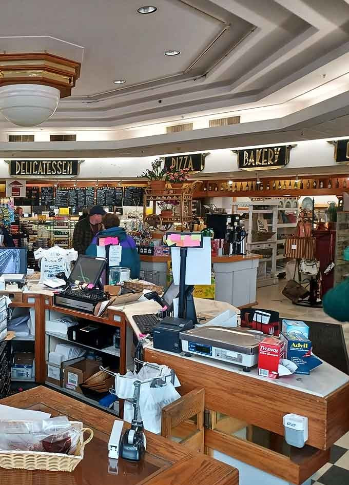 Even the checkout area feels welcoming rather than rushed, because Oliver T's knows that good experiences shouldn't end at the register.