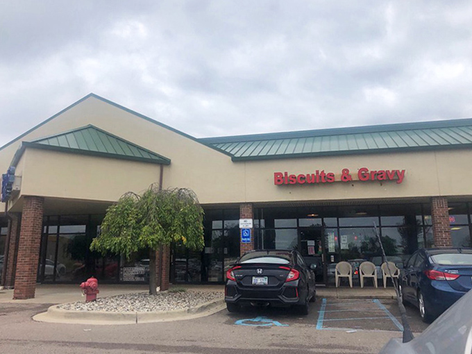 From the outside, it's just another storefront – but locals know this unassuming building houses breakfast magic worth getting out of bed for.