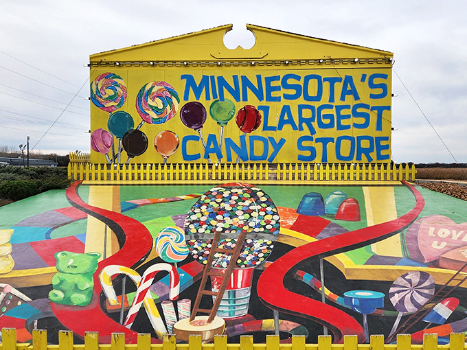Minnesota's most colorful shopping experience isn't just about candy – it's a full-blown sensory adventure that makes adulting temporarily optional.