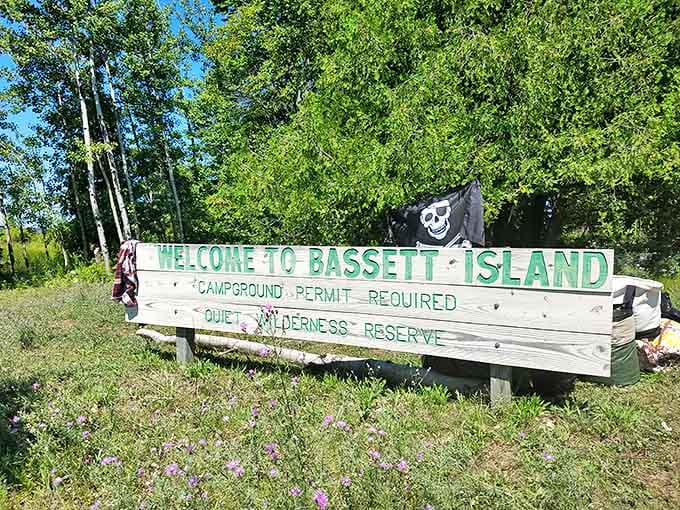 The welcome sign might be simple, but it marks the threshold between ordinary life and the extraordinary experiences waiting just beyond.