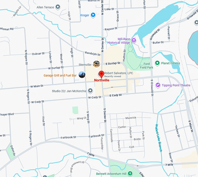 16. 1. northville, mi map