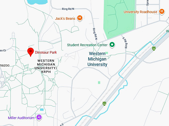 16. dinosaur park map