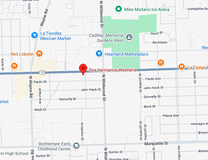 16. dos hermanos westland map