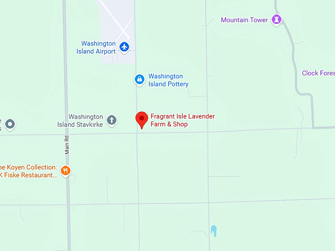 16. frangrant isle lavender farm & shop map