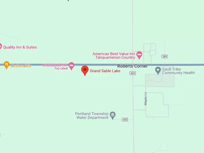 16. grand sable lake map
