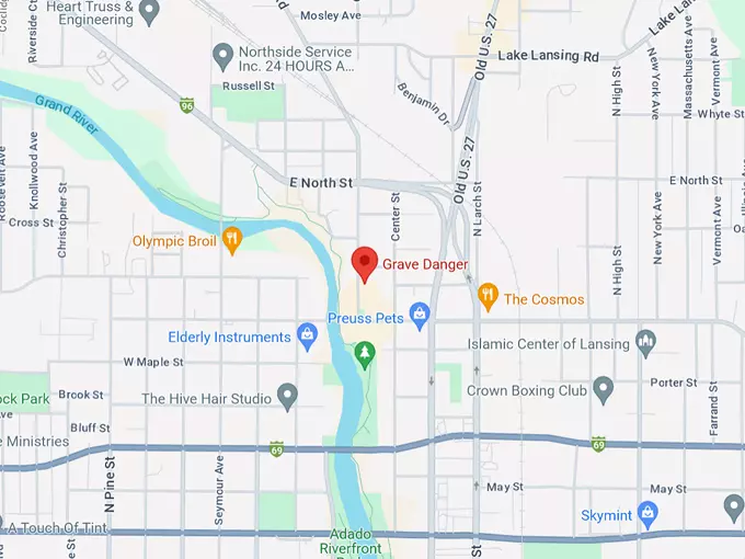 16. grave danger map