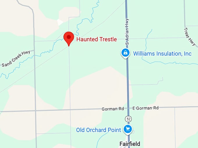 16. haunted trestle (adrian) map