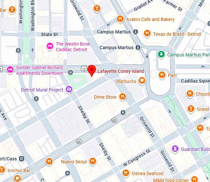 16. lafayette coney island map