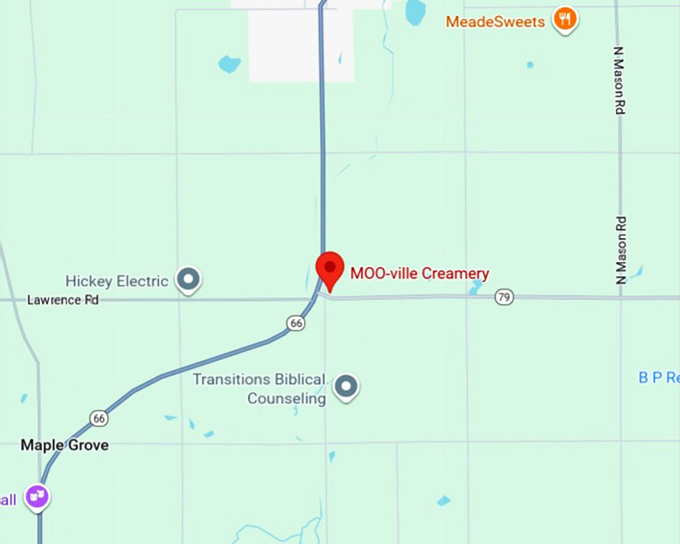 16. moo ville creamery (nashville) map