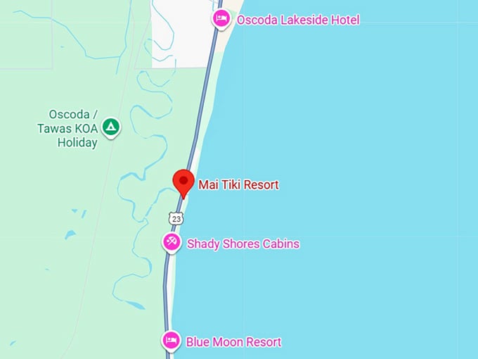 16. mai tiki resort map