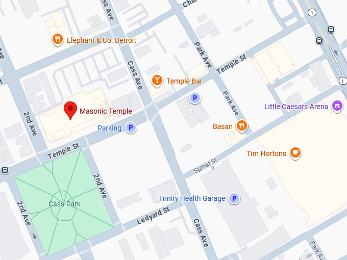 16. masonic temple map