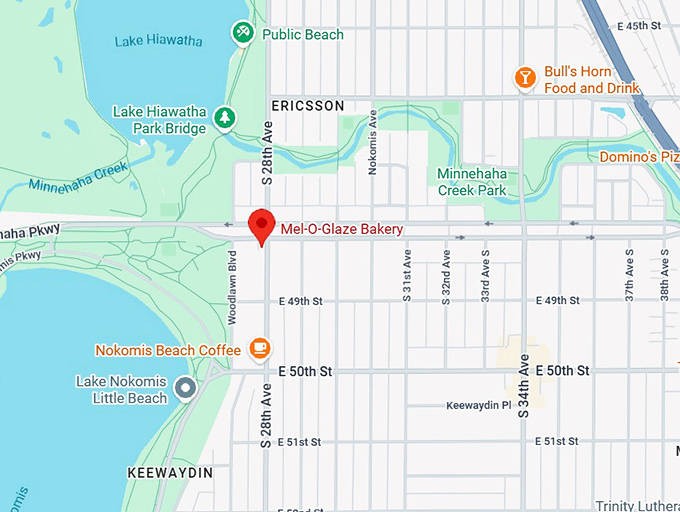 16. mel o glaze bakery map