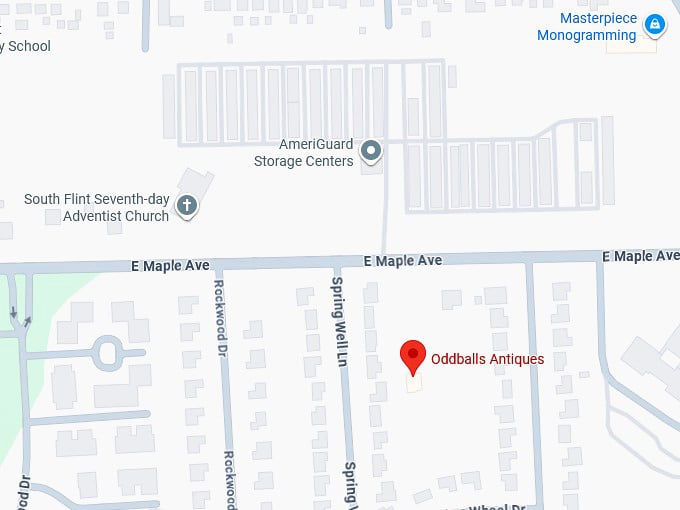 16. oddballs antiques map