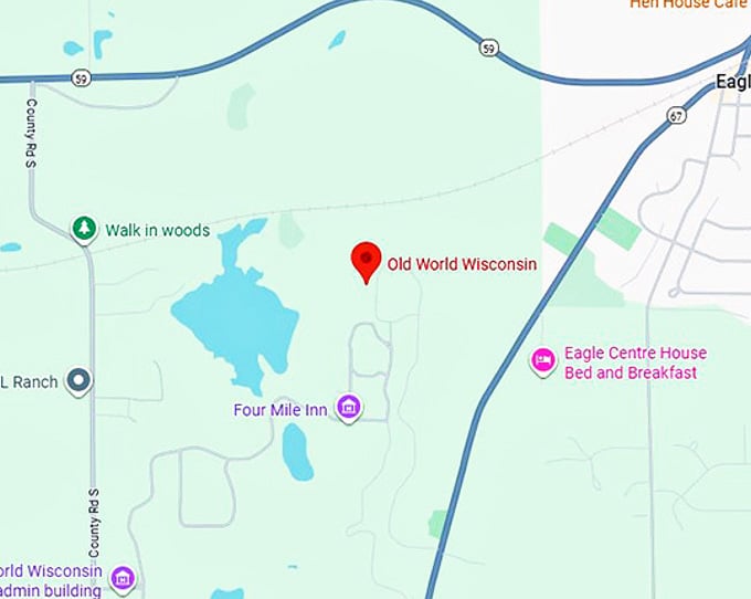 16. old world wisconsin map