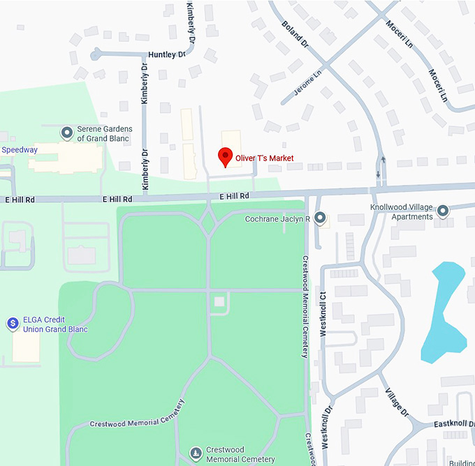 16. oliver t's market (grand blanc) map