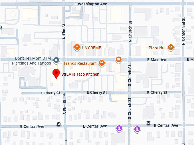 16. streats taco kitchen map