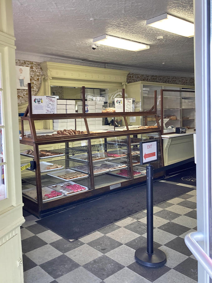 Vintage vibes and sweet aromas await! The shelves are stocked daily with fresh favorites just for you and your family.