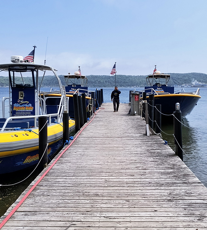 The launchpad to adventure, where ordinary folks transform into explorers with each departing vessel.