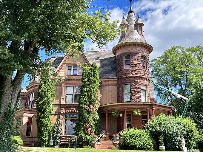 This castle makes your house look like it's not even trying, and honestly, that's fair.