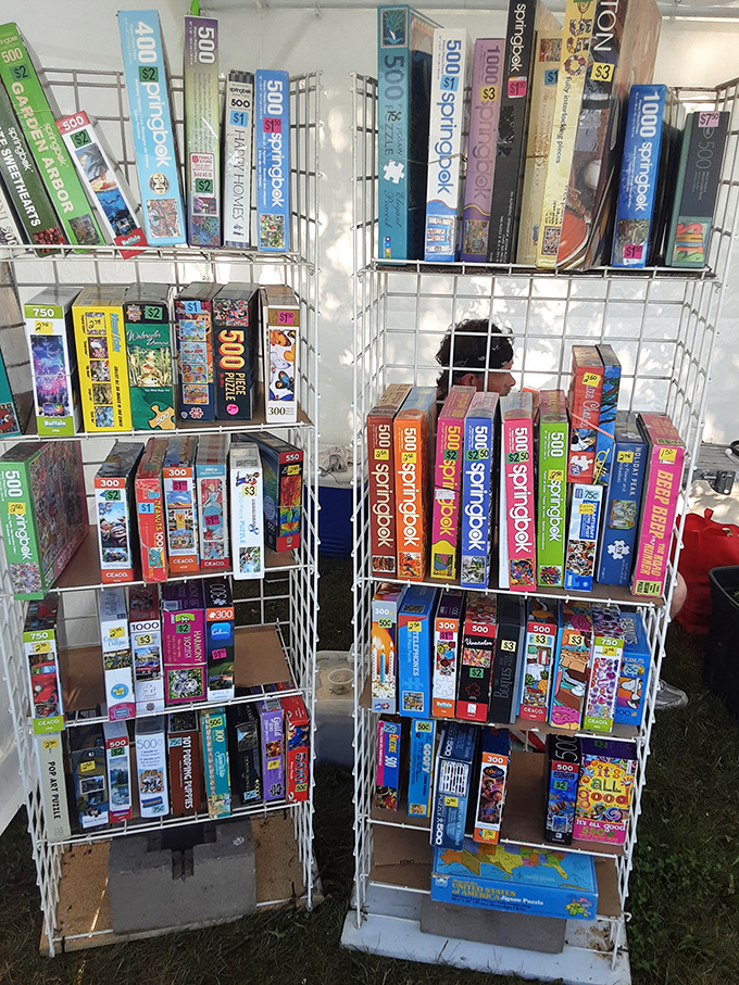 Puzzle paradise! These colorful brain-teasers promise all pieces included &ndash; the perfect rainy day activity waiting to be discovered.