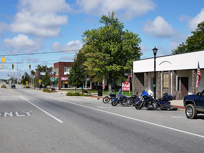 Main Street isn't just a thoroughfare &ndash; it's Sturgis' living room, where community happens one friendly encounter at a time.