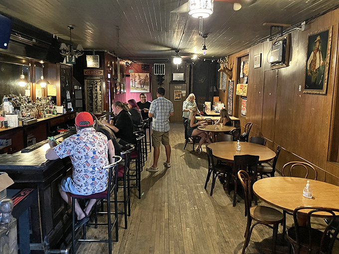 Step inside and time stands still &ndash; wooden bar stools, vintage lighting, and walls that have absorbed decades of stories and spirits.